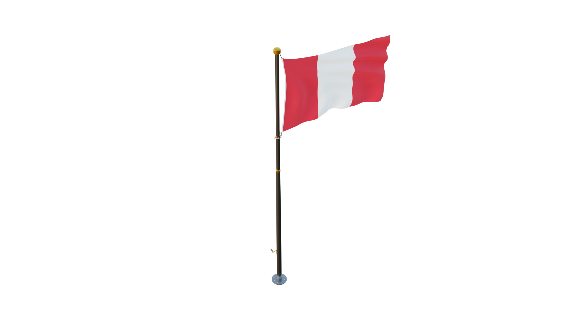 Peruvian Flags 3D Model - TurboSquid 2205233