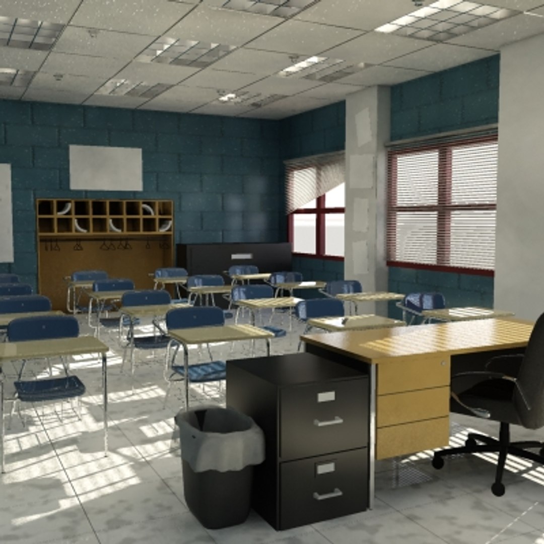 3d Model Middle Classroom