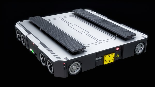 창고 산업용 로봇 Geek Plus X1200 PBR 3D 모델 - TurboSquid 2180939