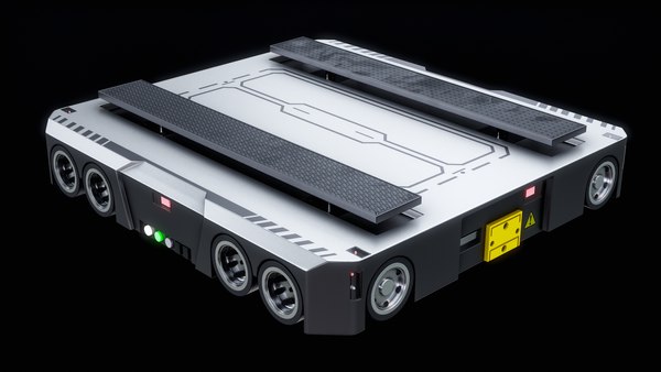 창고 산업용 로봇 Geek Plus X1200 PBR 3D 모델 - TurboSquid 2180939