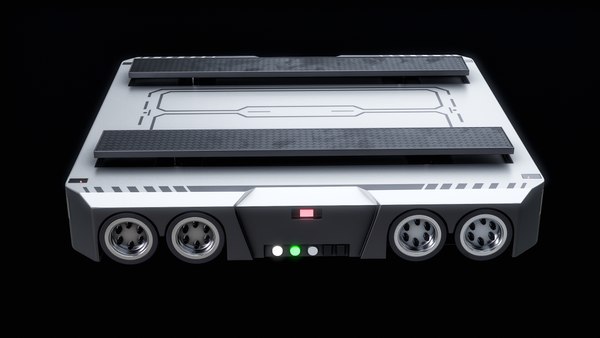 倉庫産業用ロボット Geek Plus X1200 PBR3Dモデル - TurboSquid 2180939