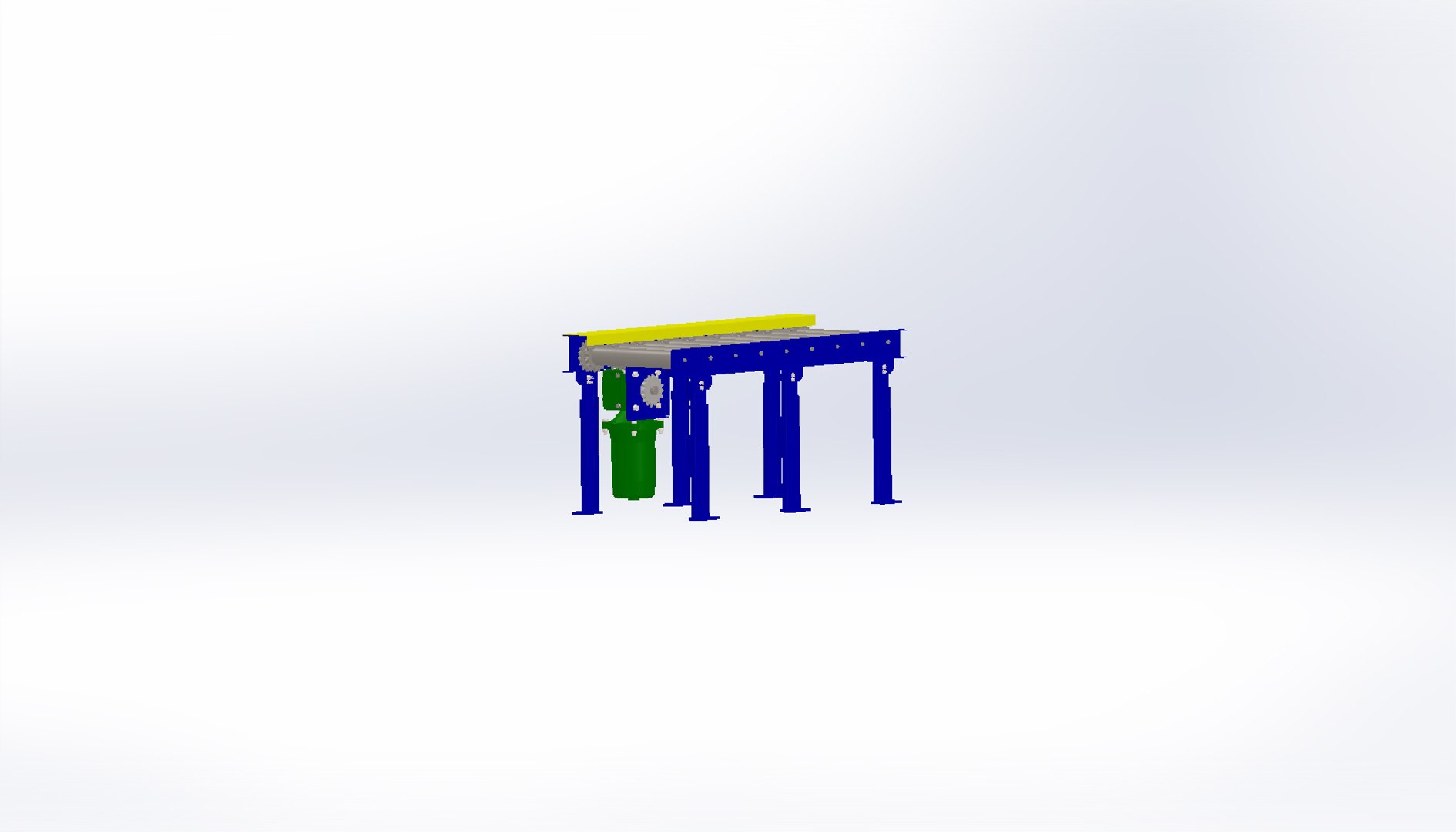 3d Chain Conveyor Model