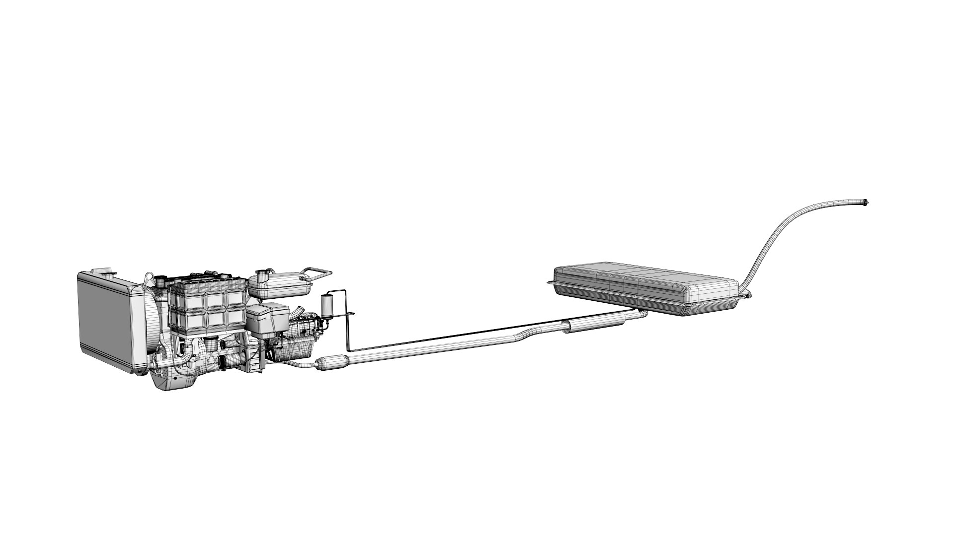 3D Gasoline Fuel System Model - TurboSquid 2006782
