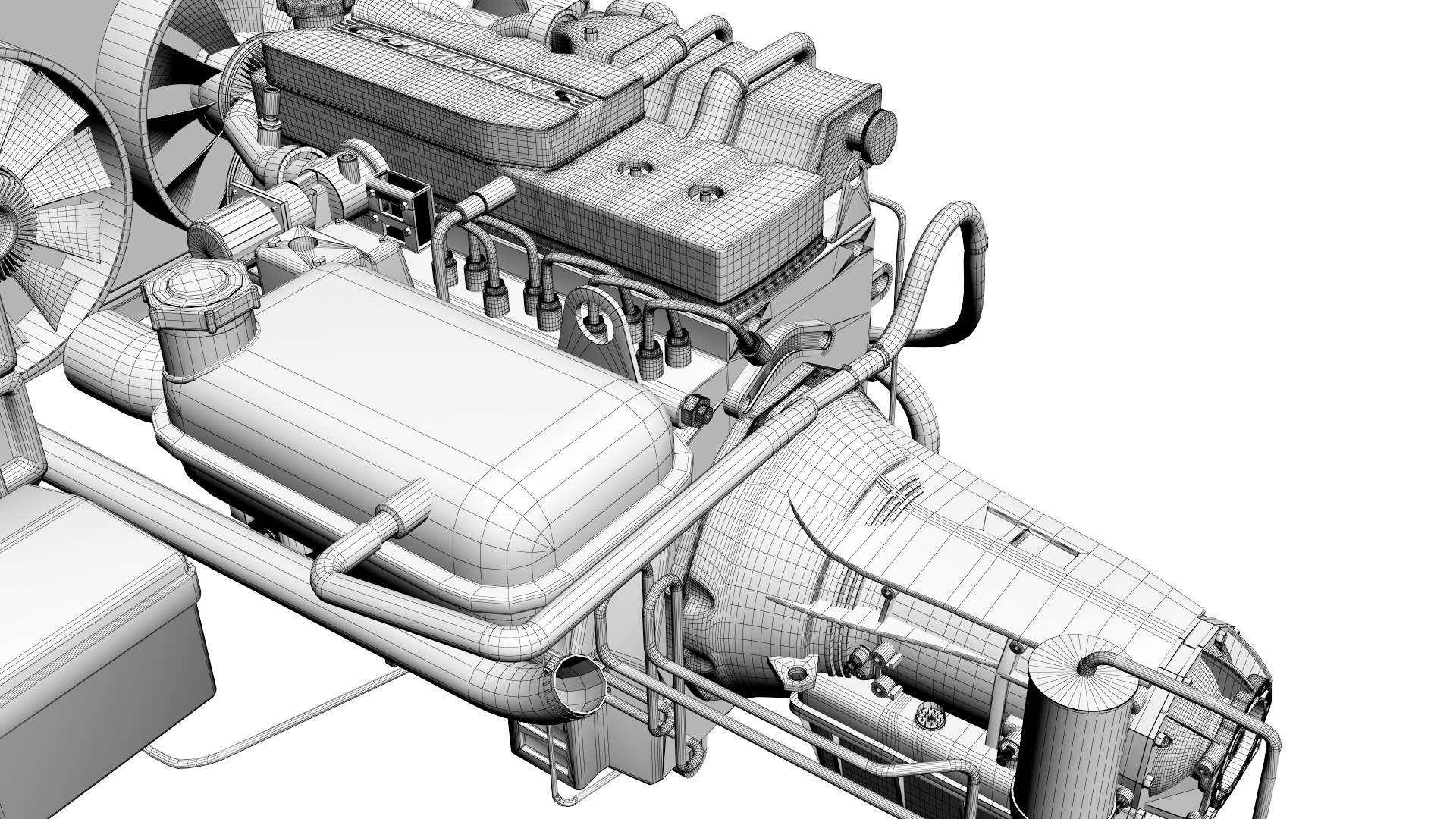 3D Gasoline Fuel System Model - TurboSquid 2006782
