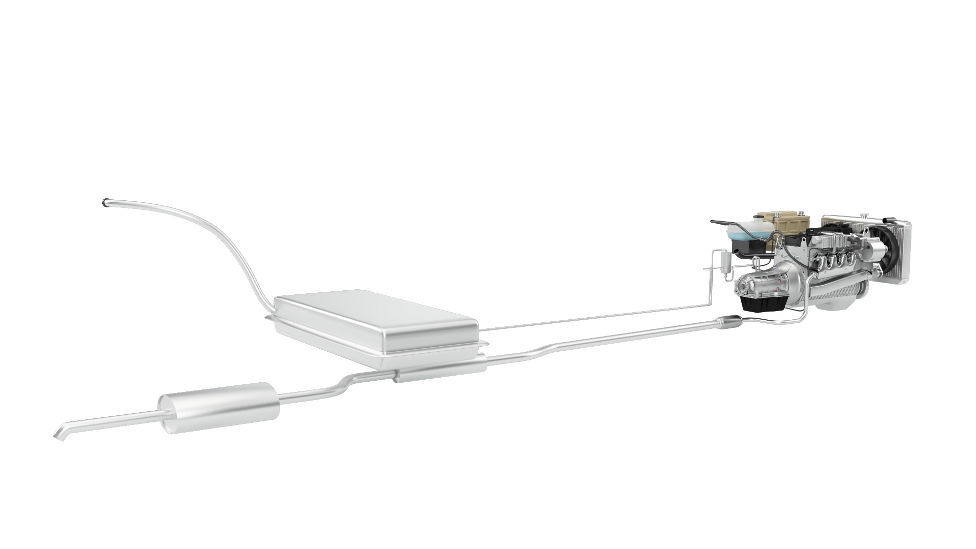 3D Gasoline Fuel System Model - TurboSquid 2006782