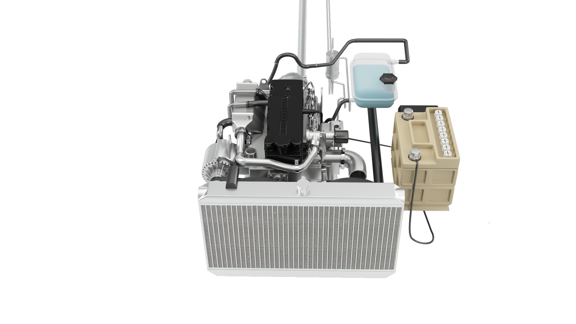 3D Gasoline Fuel System Model - TurboSquid 2006782