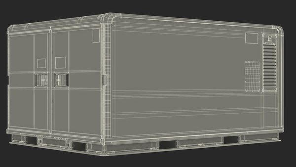 modelo 3d Air Cargo Container - TurboSquid 2051614