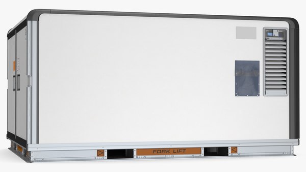 modelo 3d Air Cargo Container - TurboSquid 2051614