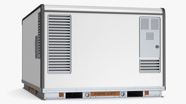 modelo 3d Air Cargo Container - TurboSquid 2051614