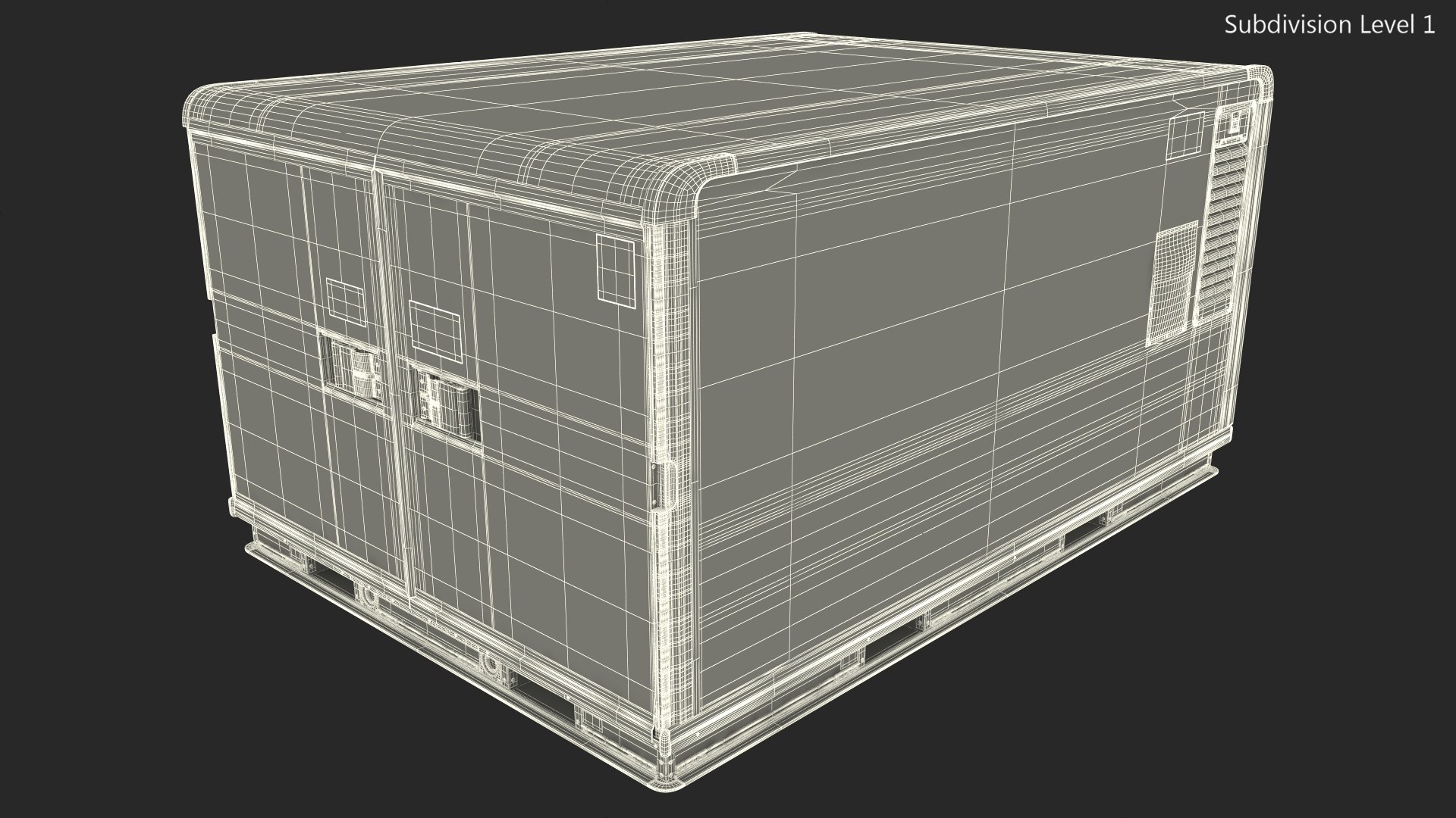 Air Cargo Container 3D model - TurboSquid 2051614