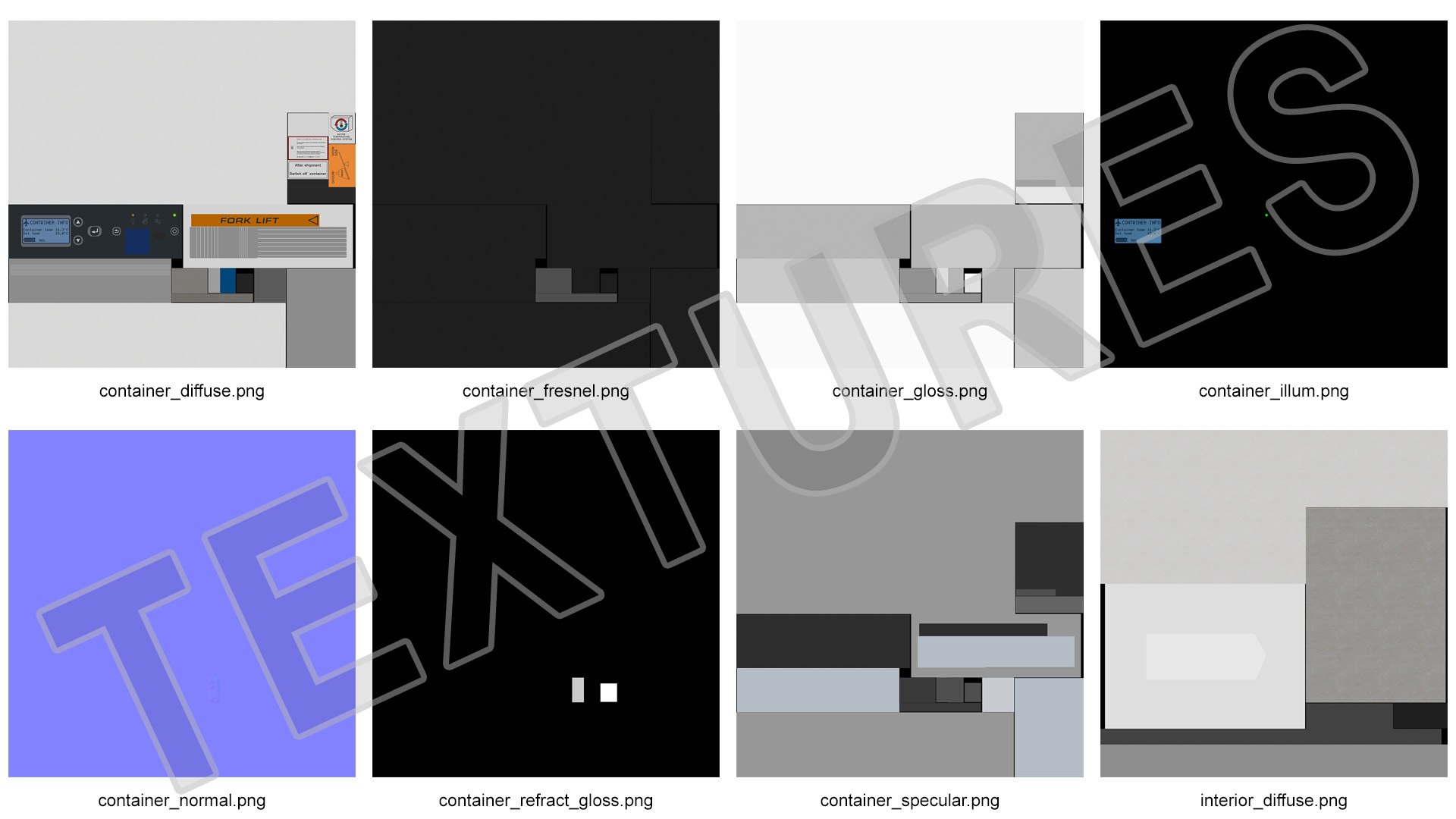 Air Cargo Container 3D model - TurboSquid 2051614