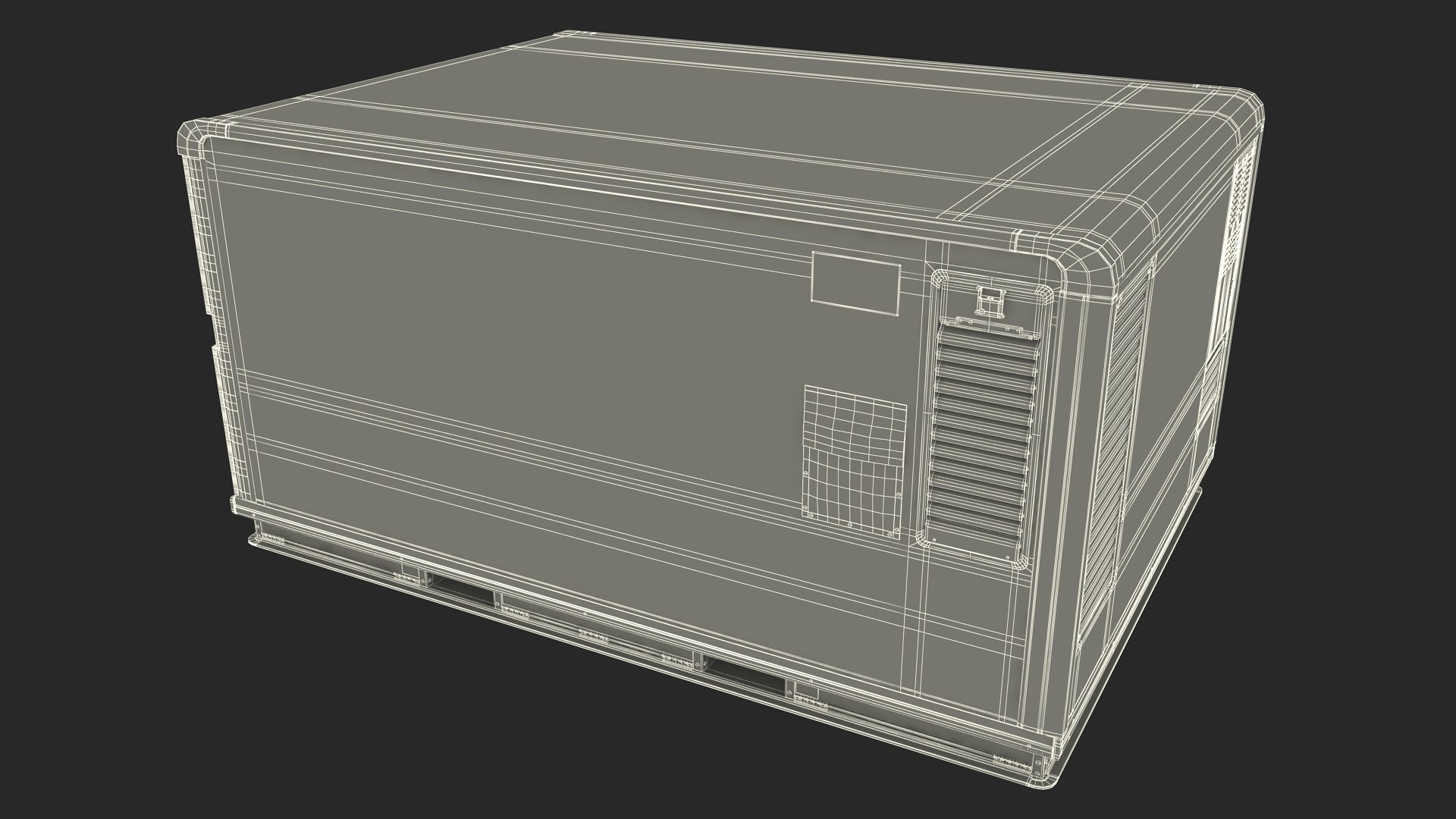 Air Cargo Container 3D model - TurboSquid 2051614