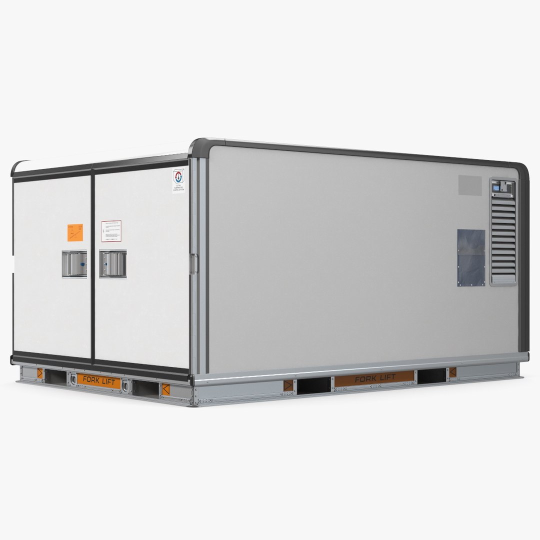 Air Cargo Container 3D model - TurboSquid 2051614
