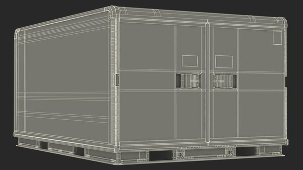 modelo 3d Air Cargo Container - TurboSquid 2051614