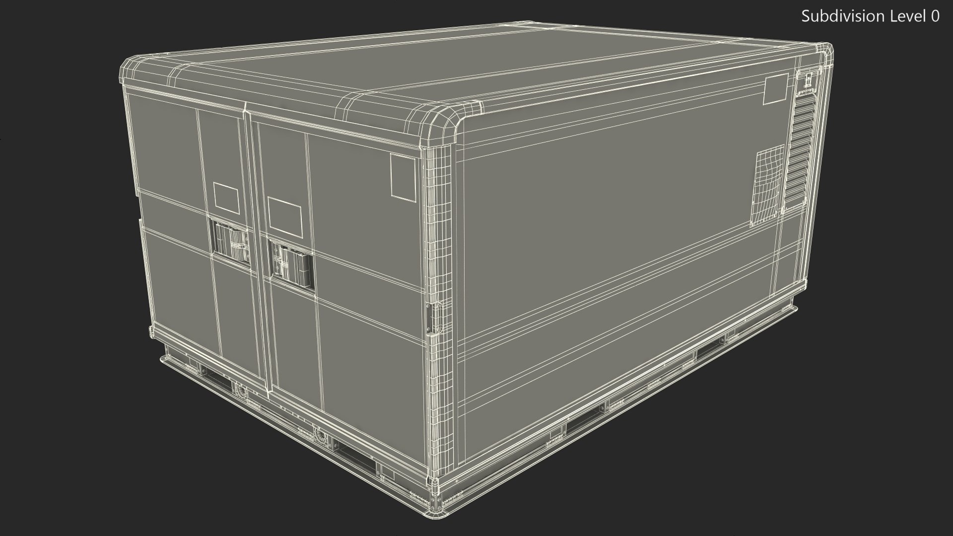 Air Cargo Container 3D model - TurboSquid 2051614