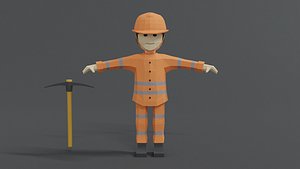 Construction Worker STL Models for Download | TurboSquid