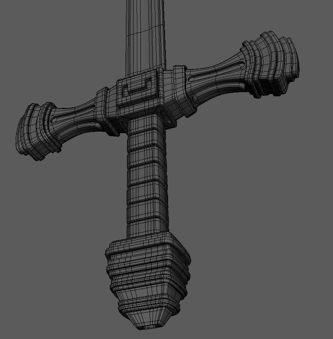 3d Model Sword