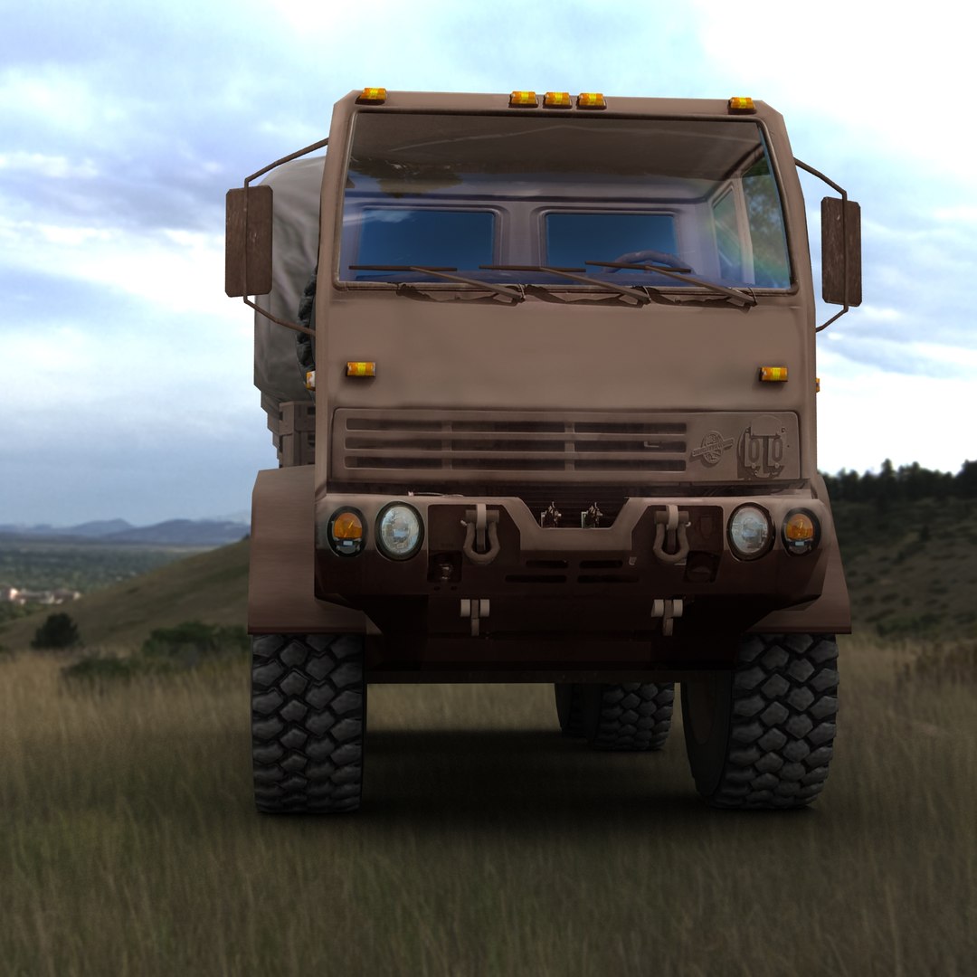 3d Fmtv M1083 Desert Mtv Model