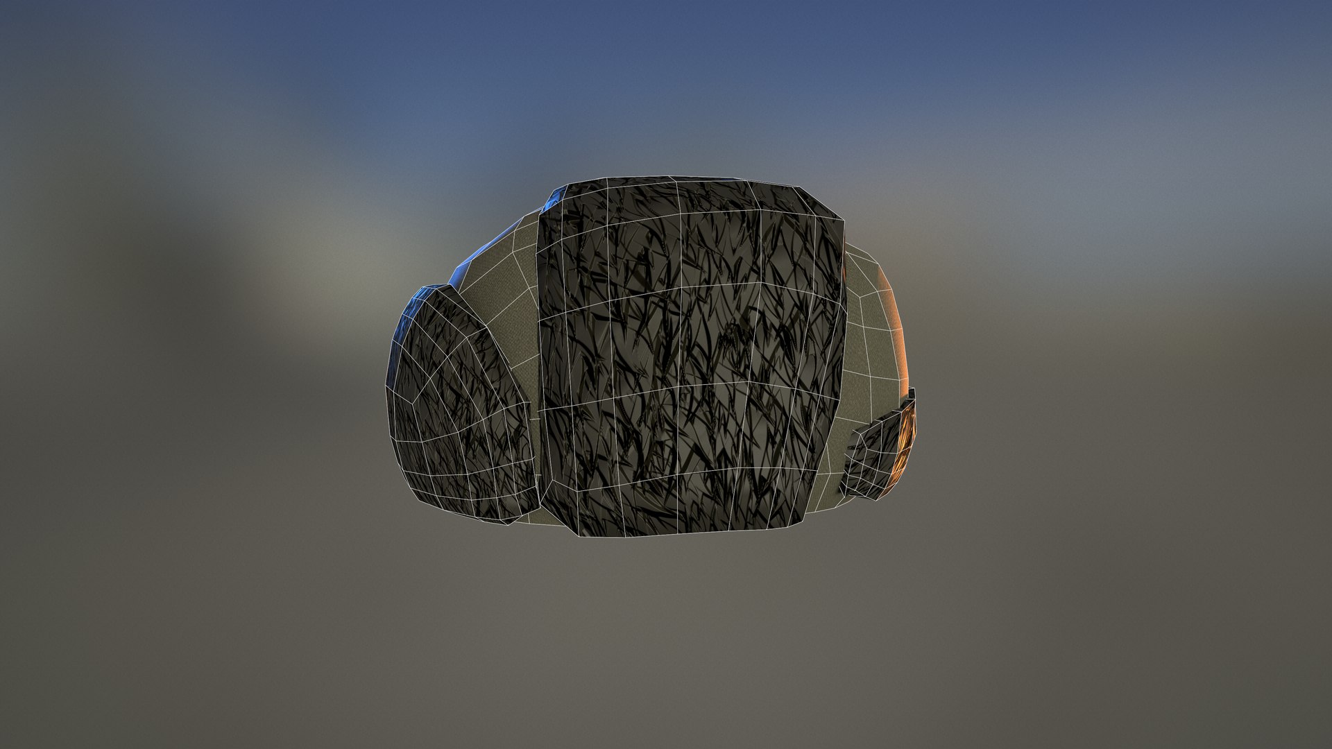 3D Soviet Military Hat With Earflaps Pbr Game Ready Low-poly 3D Model ...