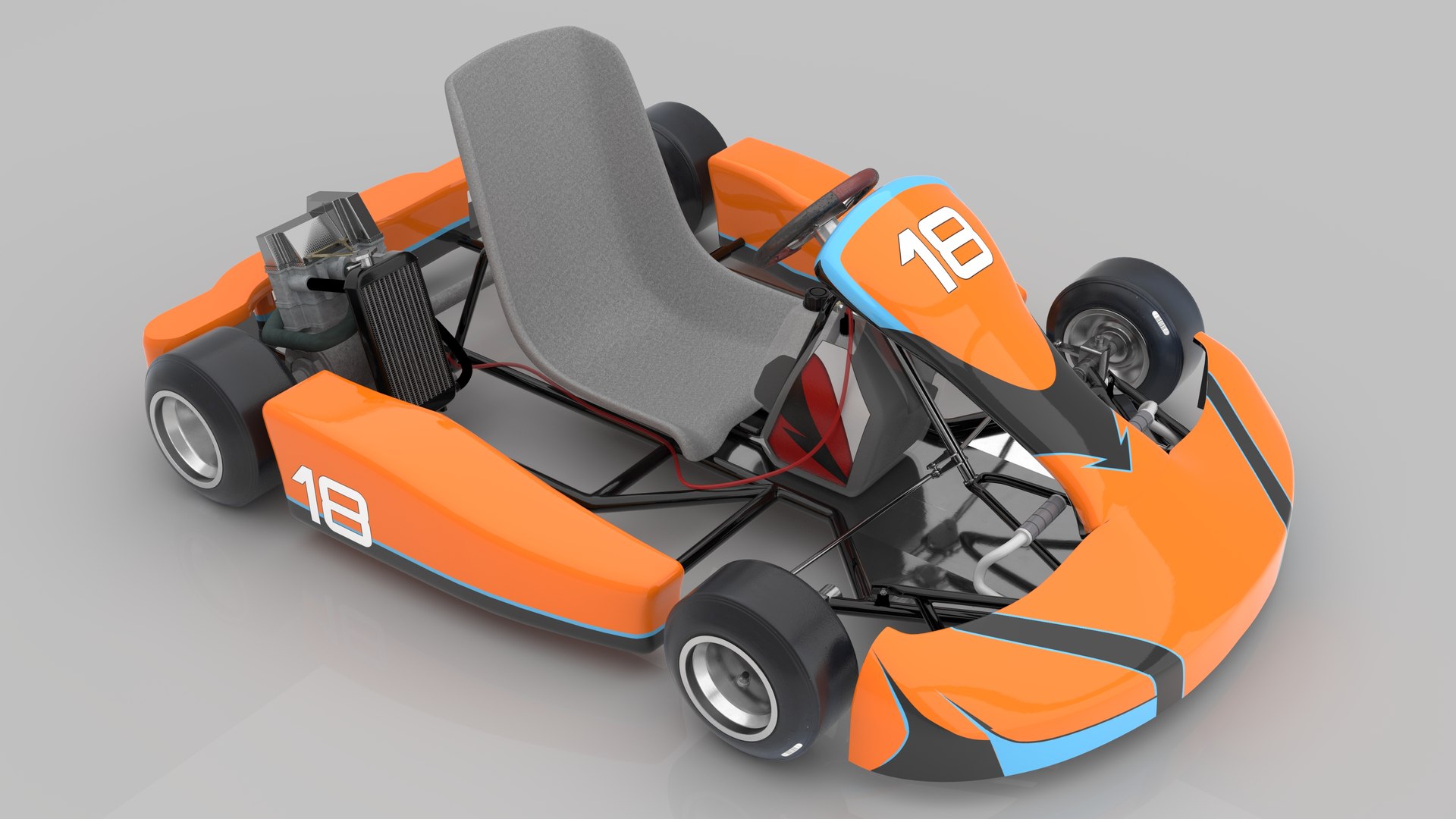 Go Kart 3D Model - TurboSquid 2287705