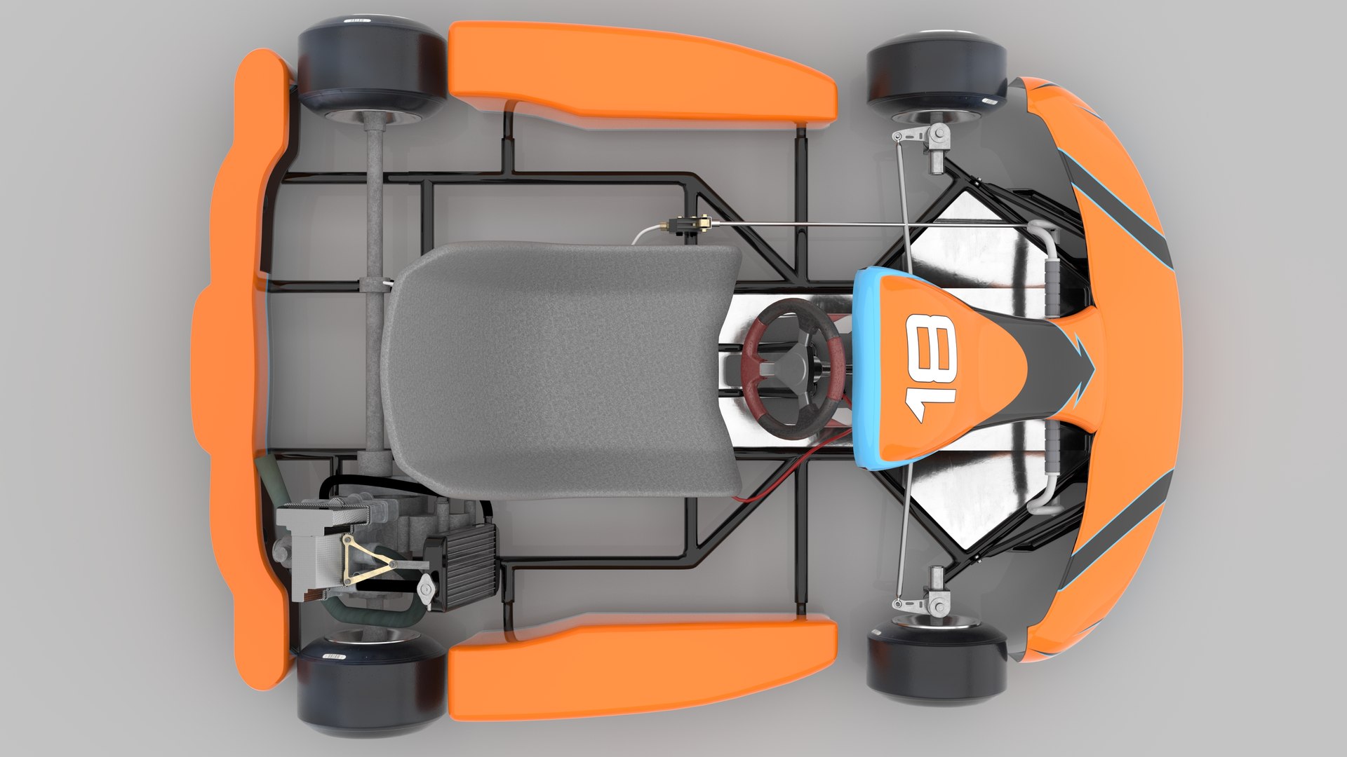 Go Kart 3D Model - TurboSquid 2287705