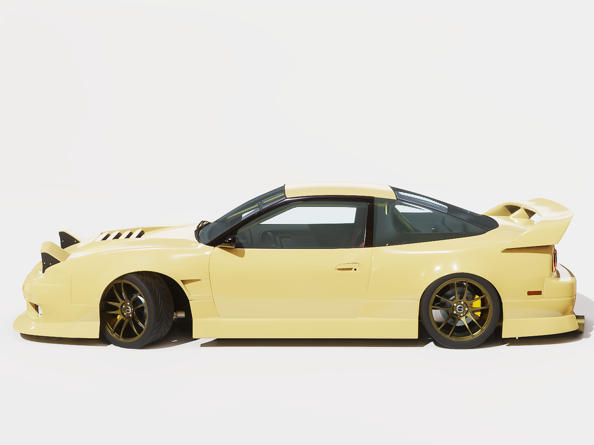 3D model drift cream 240sx - TurboSquid 1673704