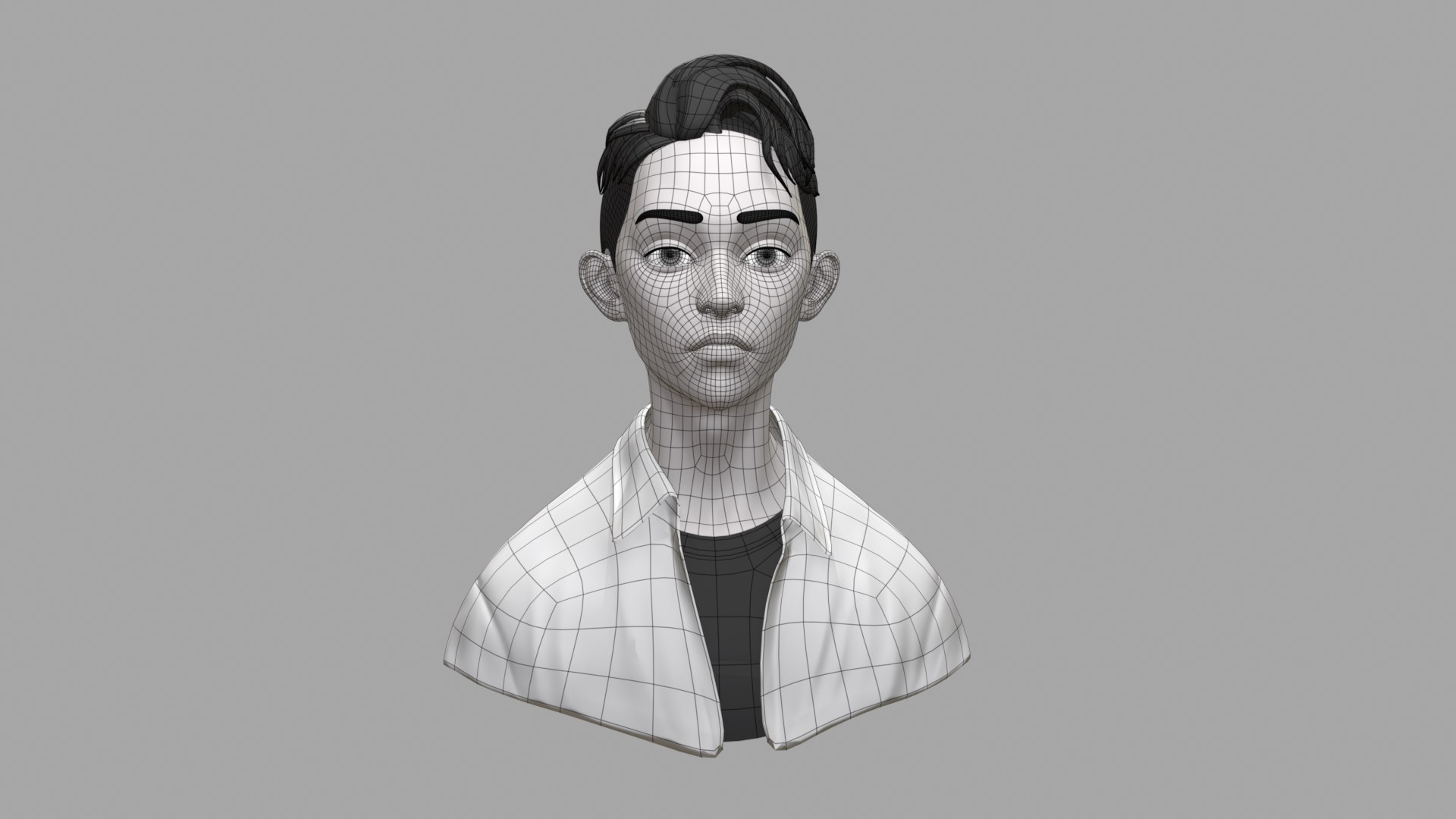 3D Teenage Boy Basemesh Model - TurboSquid 2289246