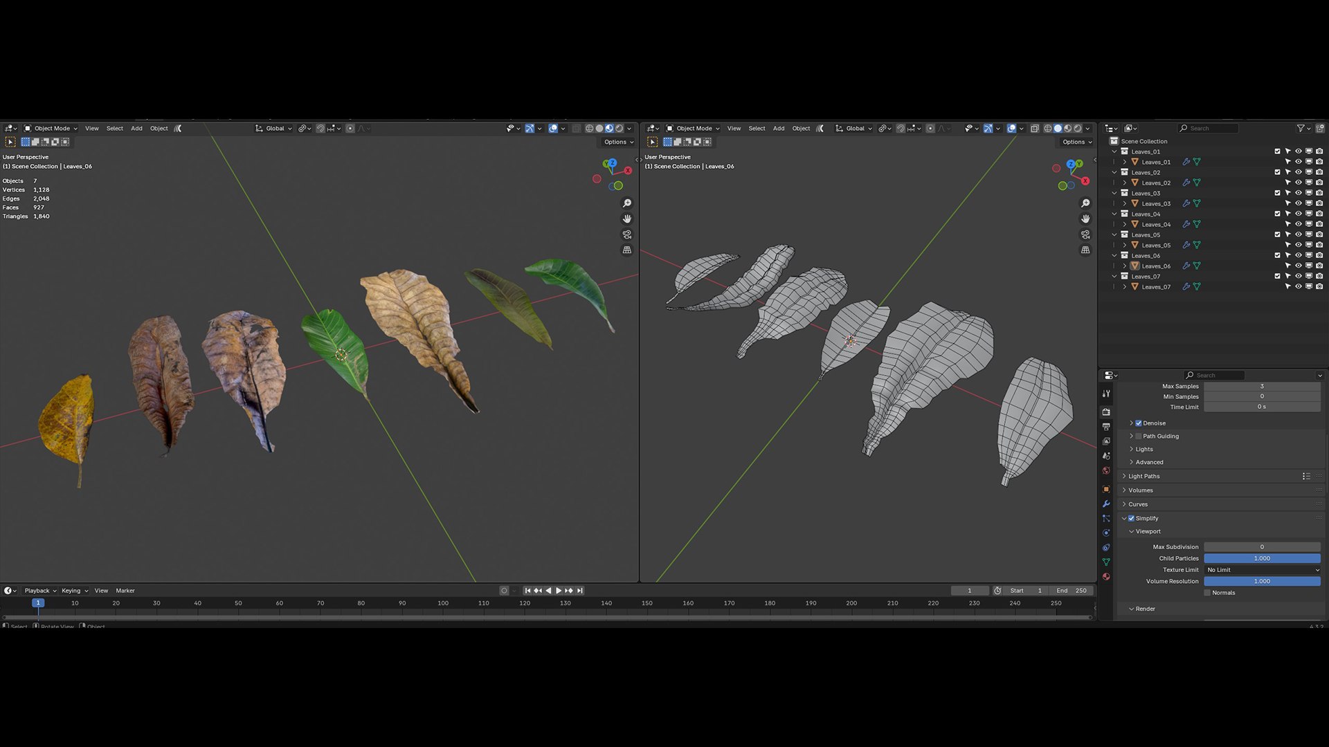 Free 3D 7 Different Autumn Leaves Model - TurboSquid 2380247