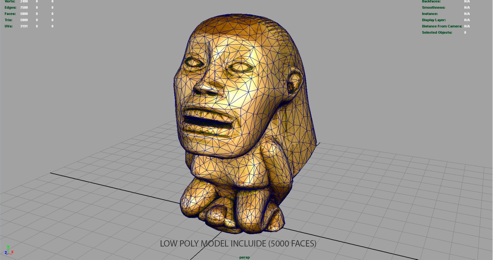 3D Fertility Idol Indiana Jones - TurboSquid 1395238