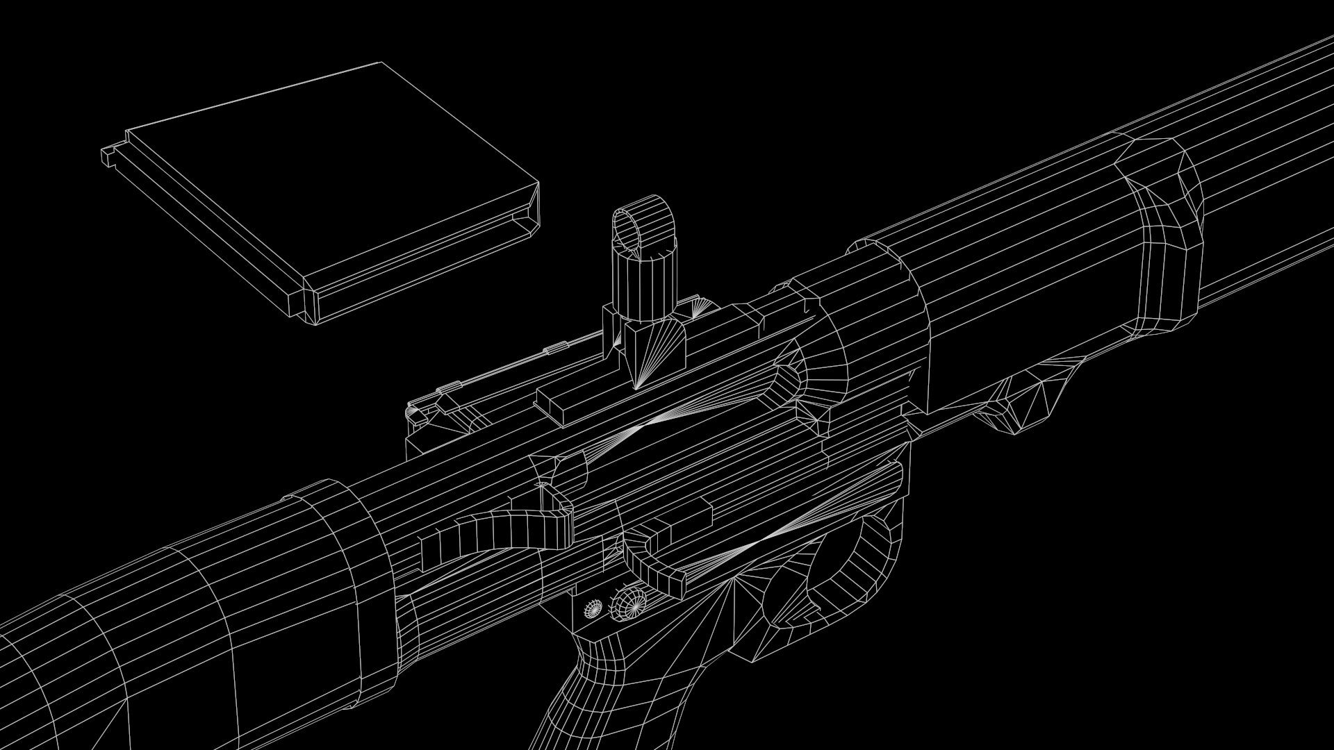 3D FG-42 Rifle - LowPoly Mobile Ready - TurboSquid 1976669