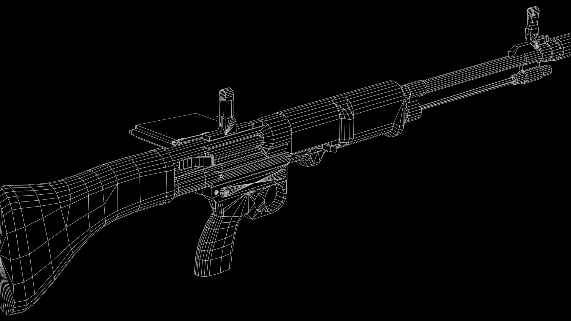 3D FG-42 Rifle - LowPoly Mobile Ready - TurboSquid 1976669