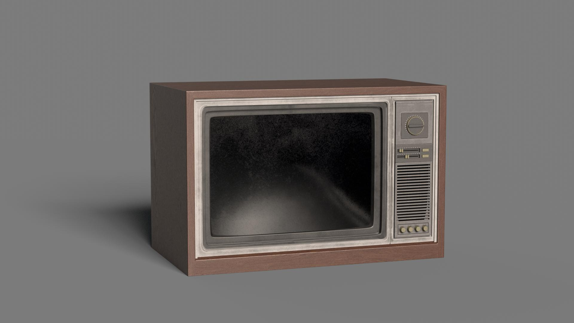 3D Old Retro TV - TurboSquid 2212894