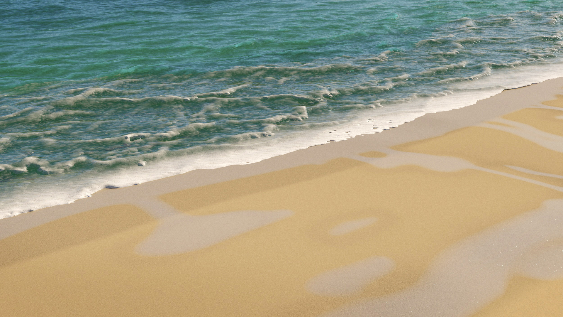 Beach Environment 3D model - TurboSquid 1759143