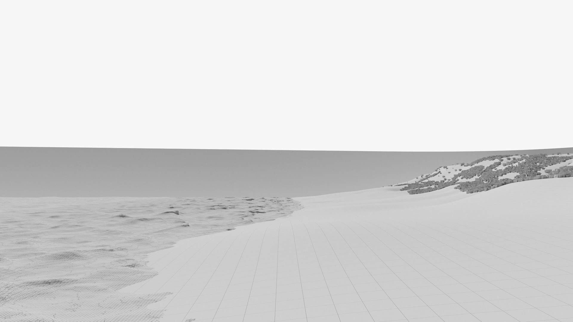 Beach Environment 3D Model - TurboSquid 1759143