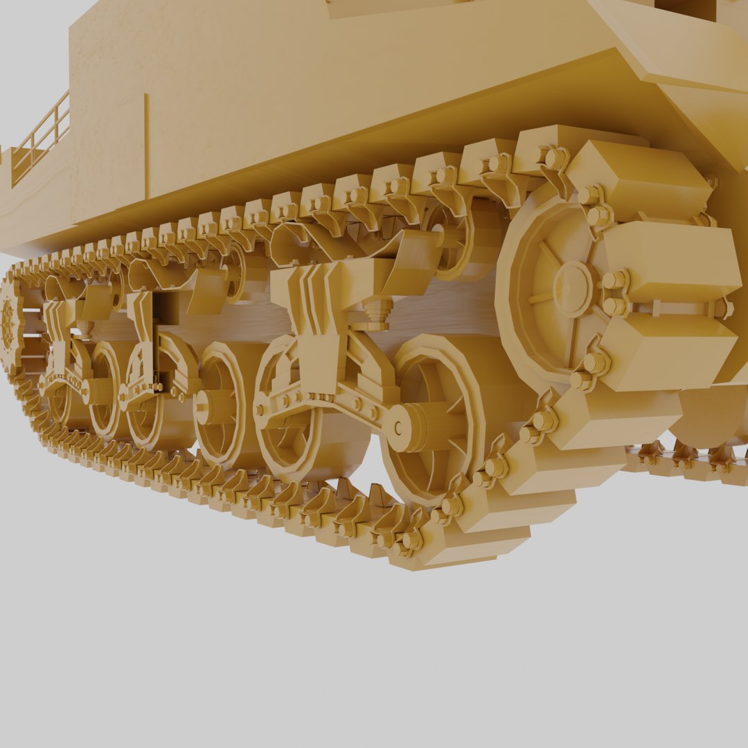 World War 2 Sexton 3D Model - TurboSquid 1453740