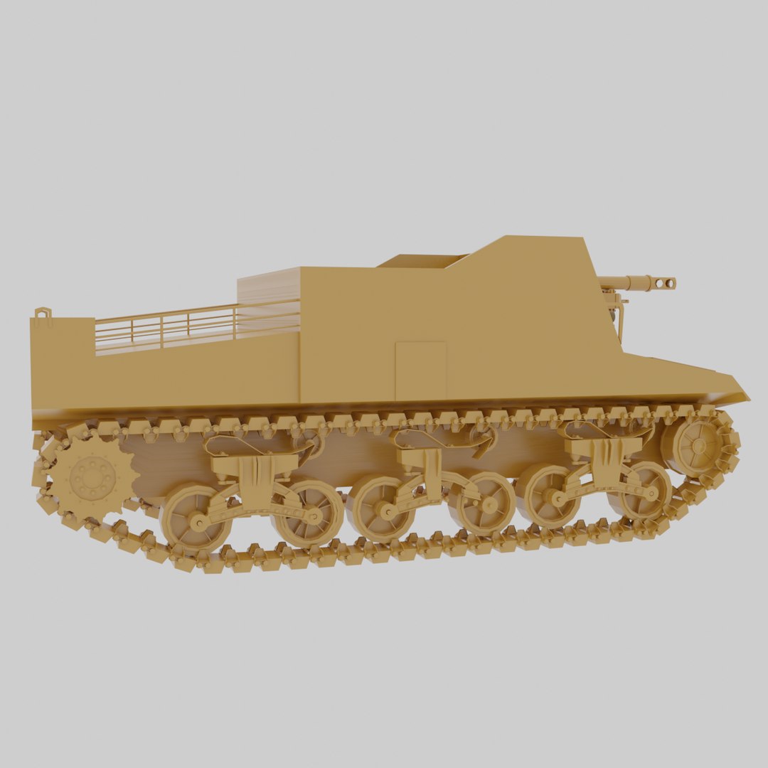 World War 2 Sexton 3D Model - TurboSquid 1453740