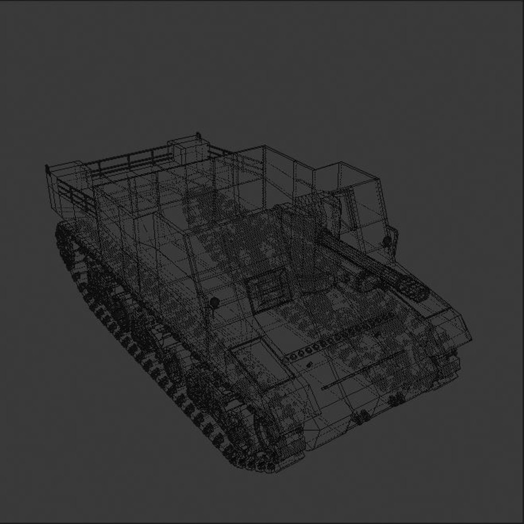 World War 2 Sexton 3D Model - TurboSquid 1453740