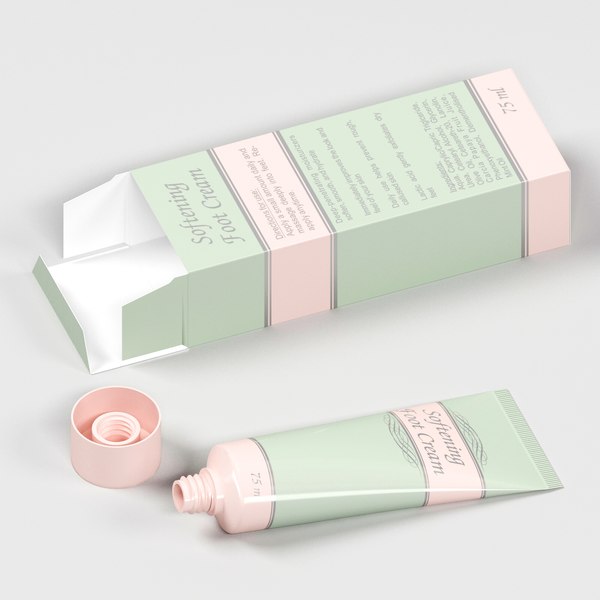 Creams set box 3D model - TurboSquid 1355250