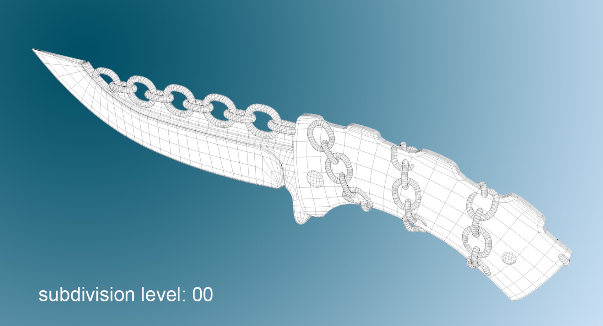 Blade handle 3D model - TurboSquid 1231406