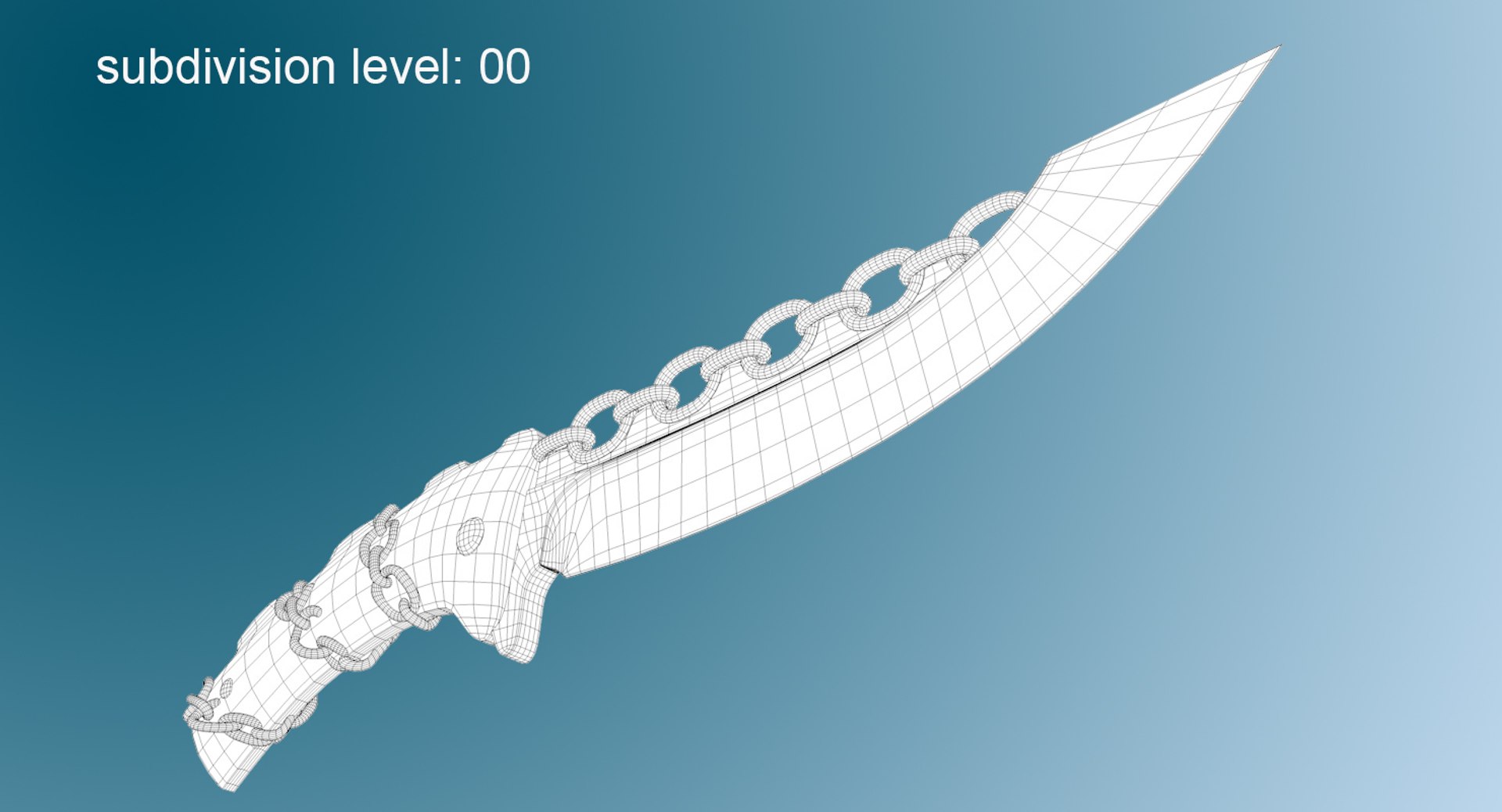Blade handle 3D model - TurboSquid 1231406