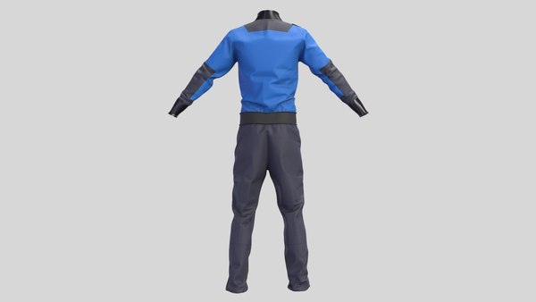 Dry Suit 3D model - TurboSquid 2017506