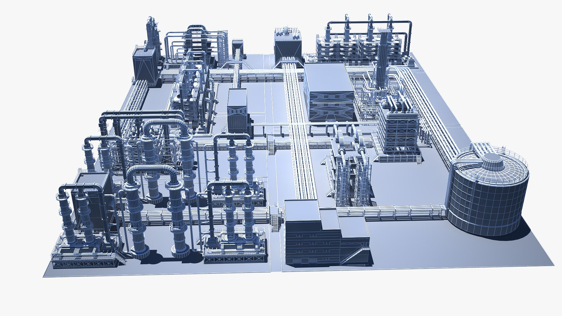 3D Industrial Area 28 Model - TurboSquid 2009417