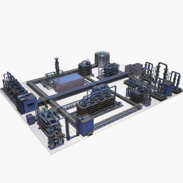 3D Industrial Area 28 model - TurboSquid 2009417