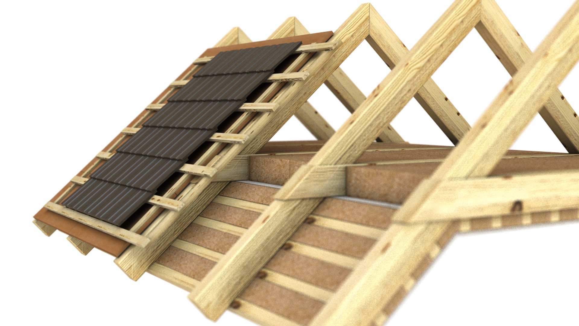 Maya Roof Wood Wooden