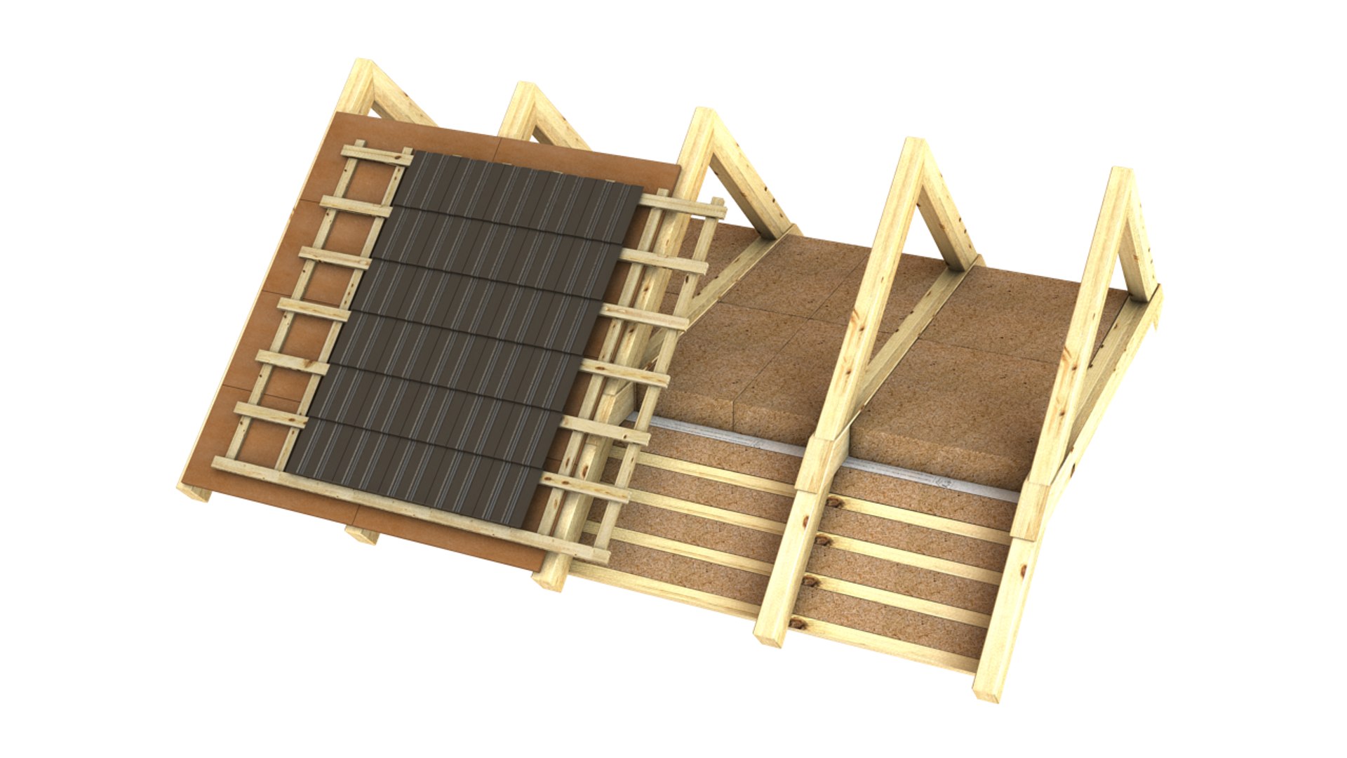 Maya Roof Wood Wooden