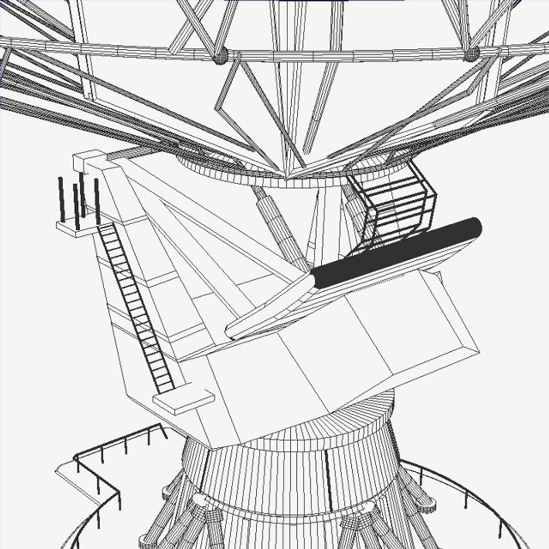 3d Model Based Satellite Antenna
