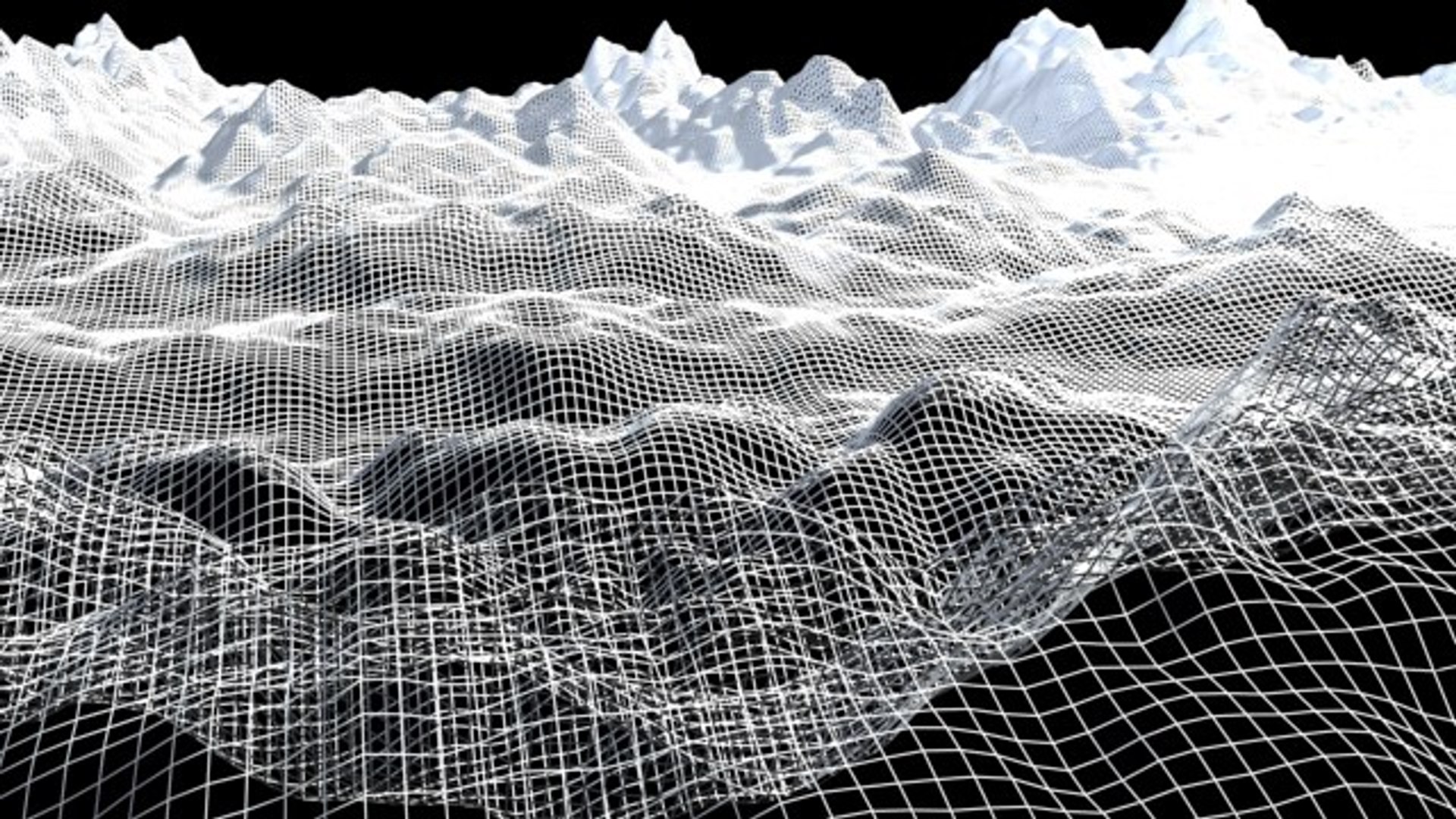 Snowy Terrain Snow Area Ma