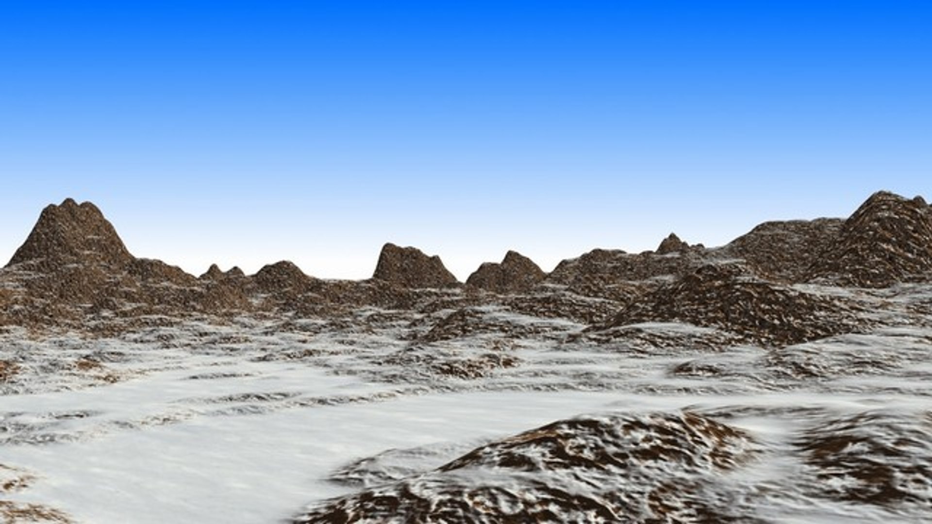 Snowy Terrain Snow Area Ma