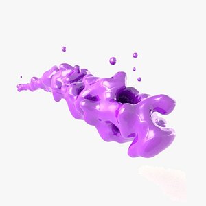 3d fbx slime blob