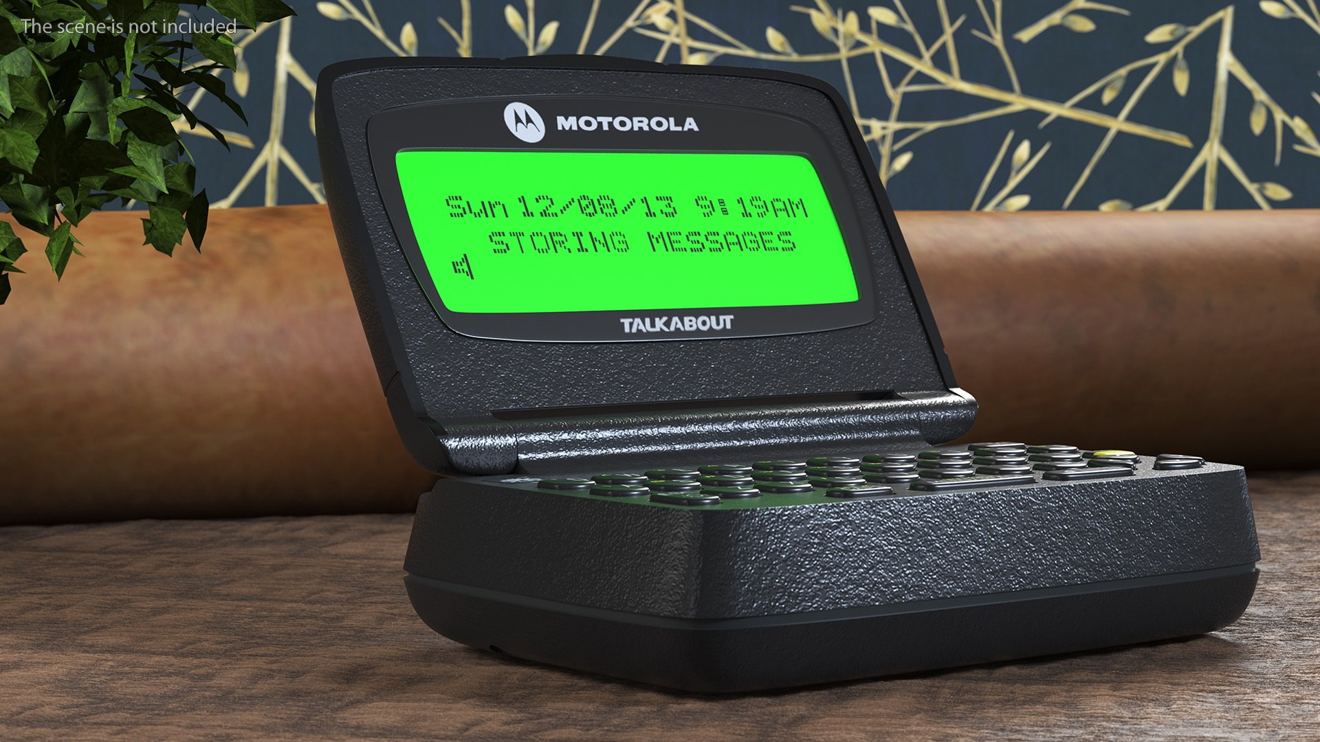 MOTOROLA T900 Pager With Screen On 3D - TurboSquid 1944873